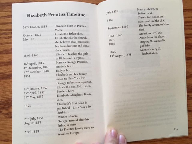 Focus On Elizabeth Prentiss - For Him and My Family