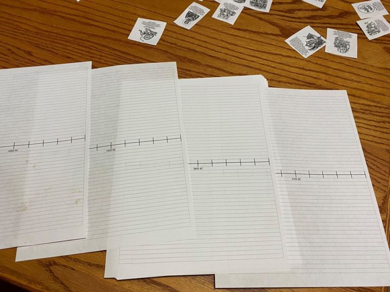History Timeline - For Him and My Family