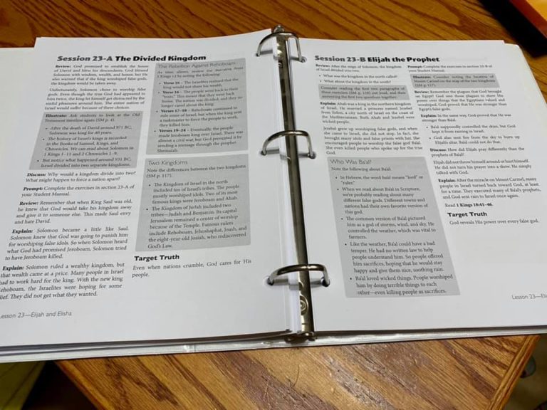 Homeschool Bible Curriculum - For Him and My Family